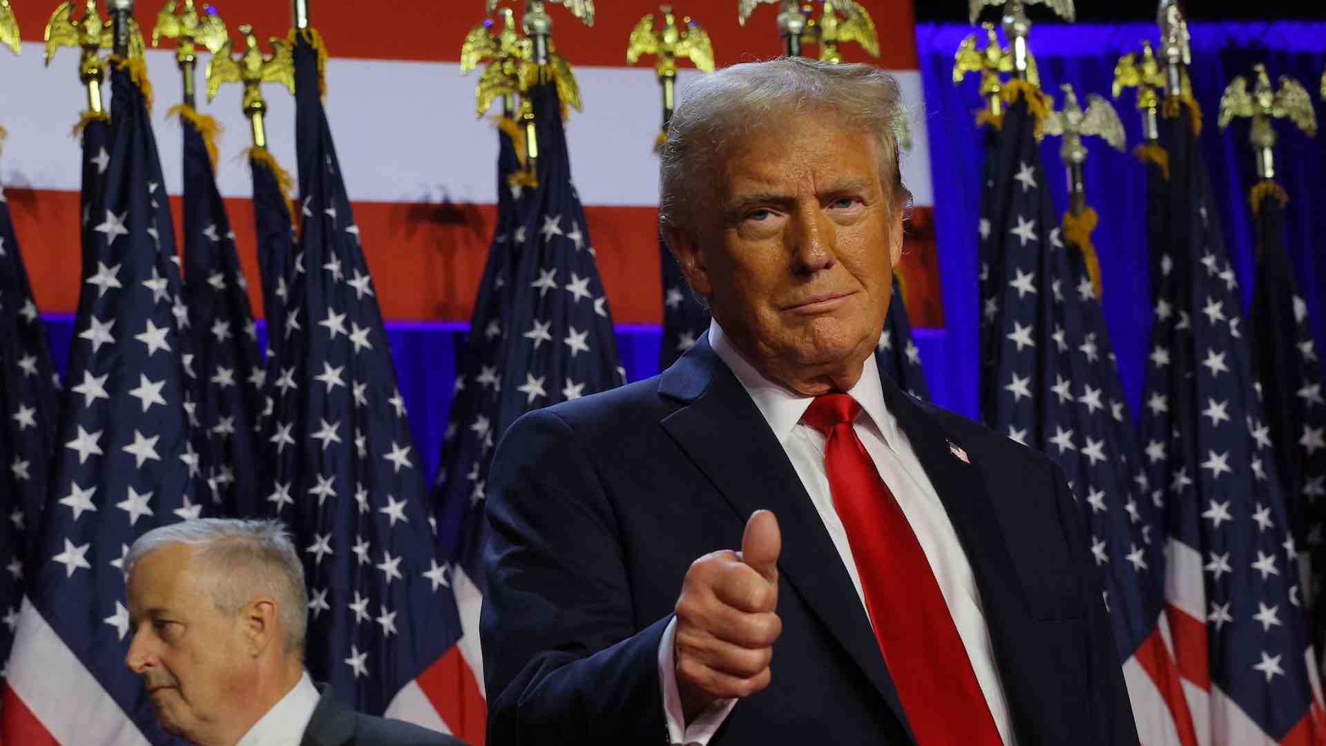 Trump declares victory in 2024 US election calling for national unity ...