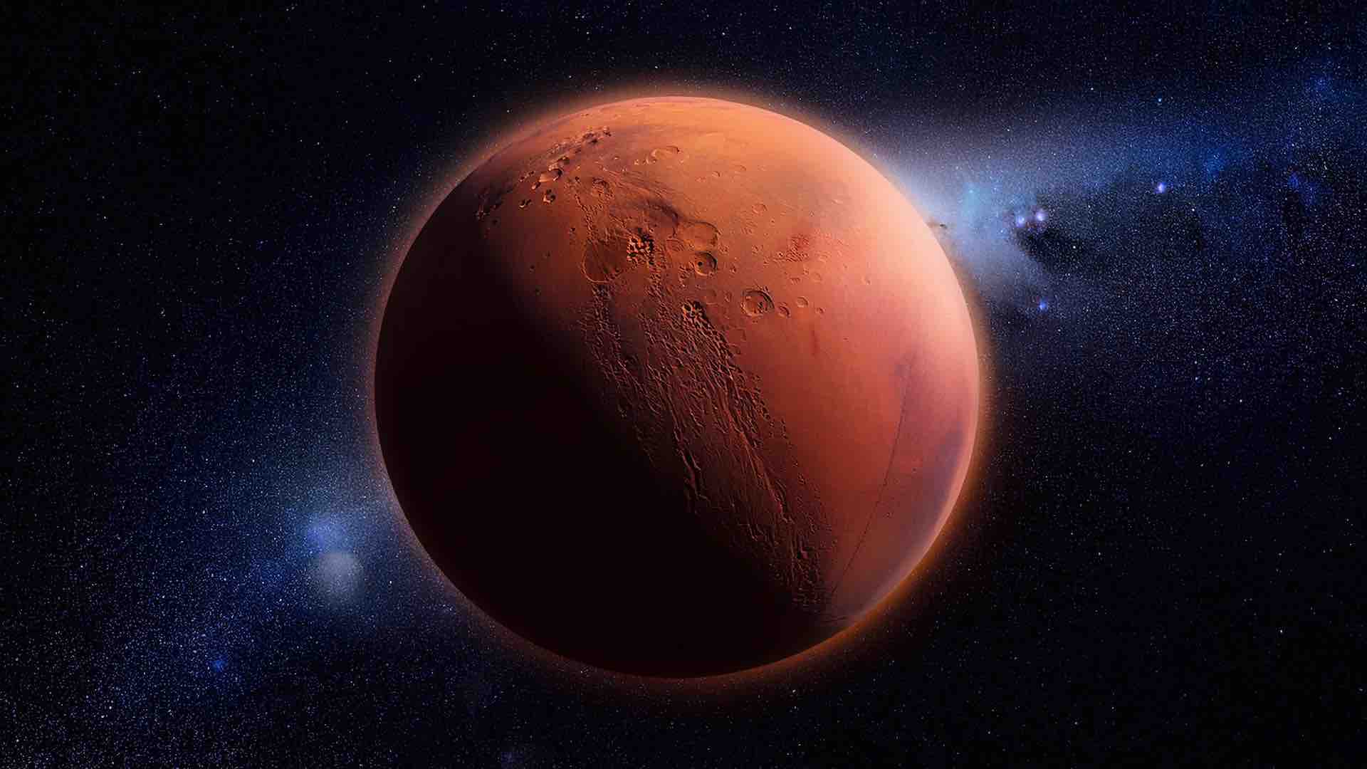 New study finds evidence of ancient Martian ocean and beaches ...